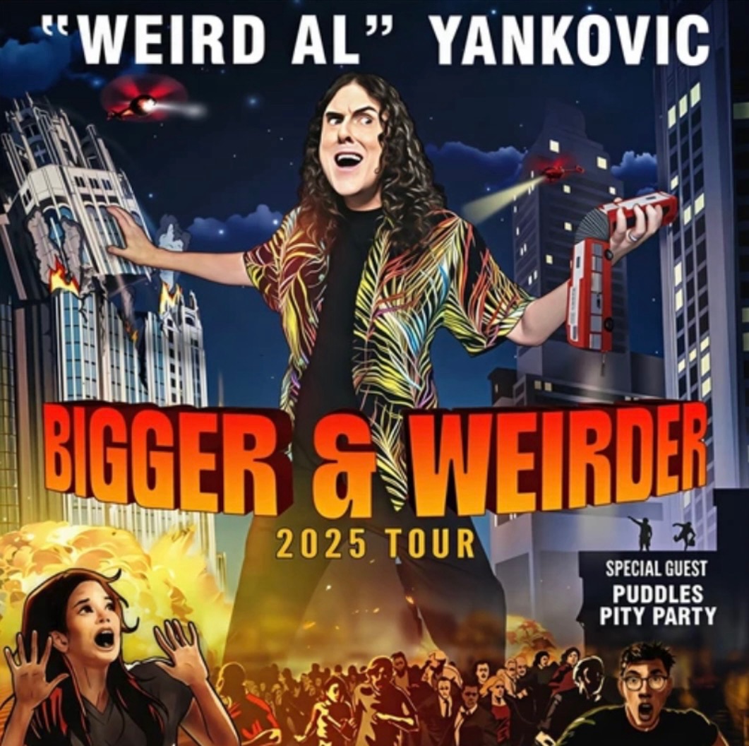Weird Al Yankovic brings his “Bigger & Weirder Tour” to Indy’s Everwise ...